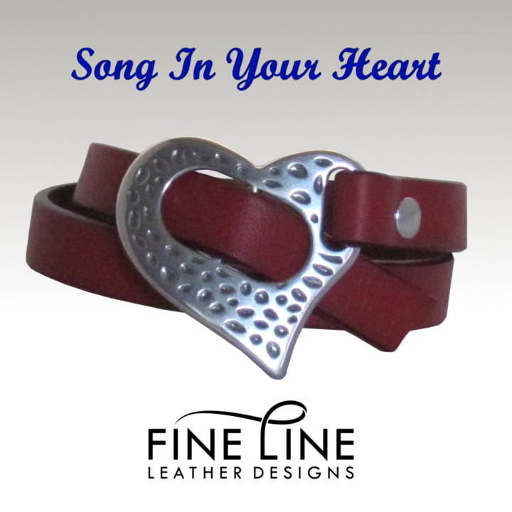 Heart Collection – Fine Line Leather Designs