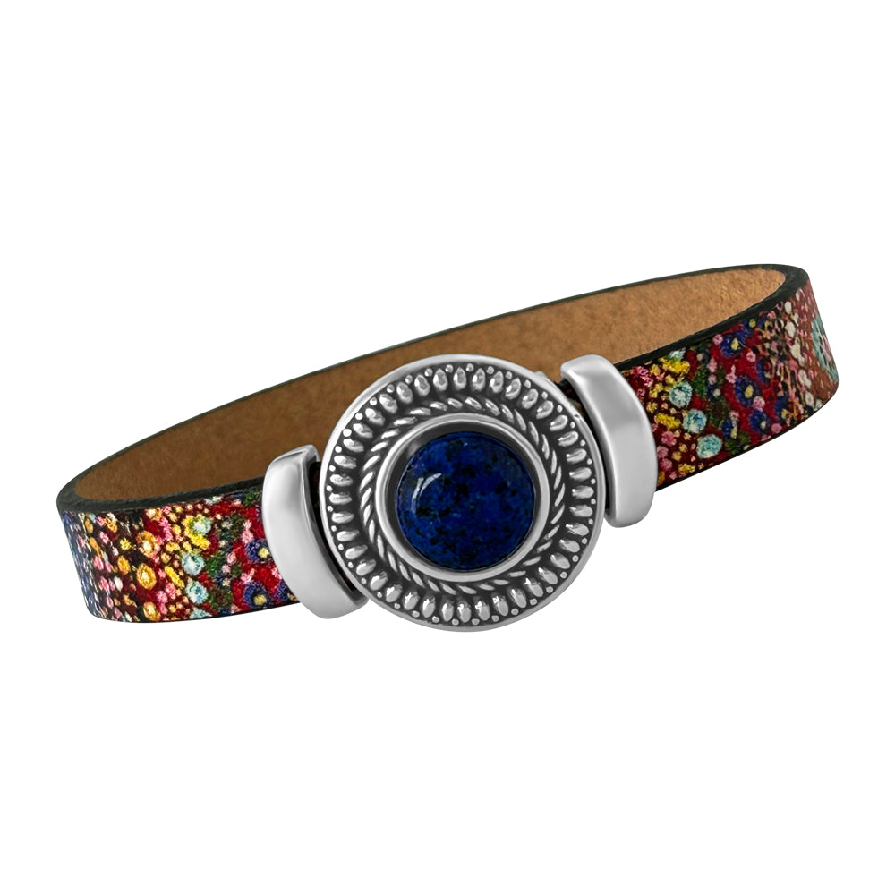 Lapis Sunburst – Fine Line Leather Designs